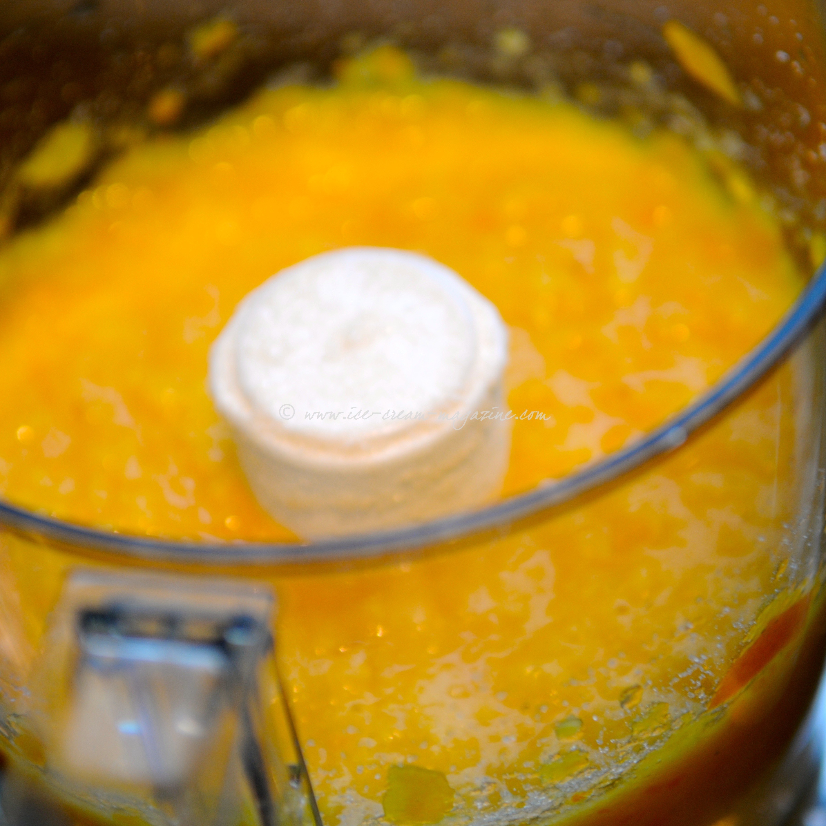 Spiced whole orange and almond cake, spiced orange segments and a ...