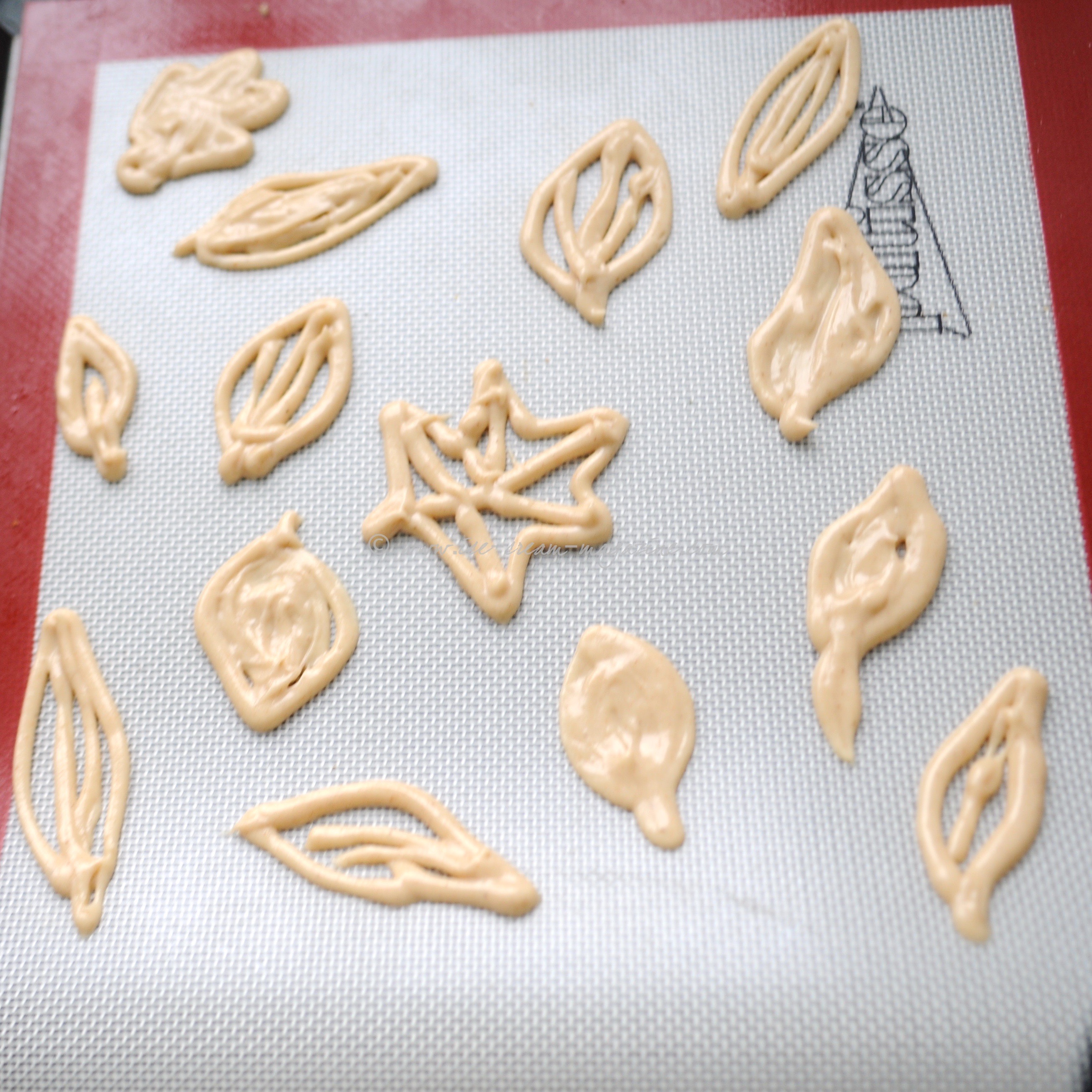 Autumn Leaf Tuile | ice cream magazines