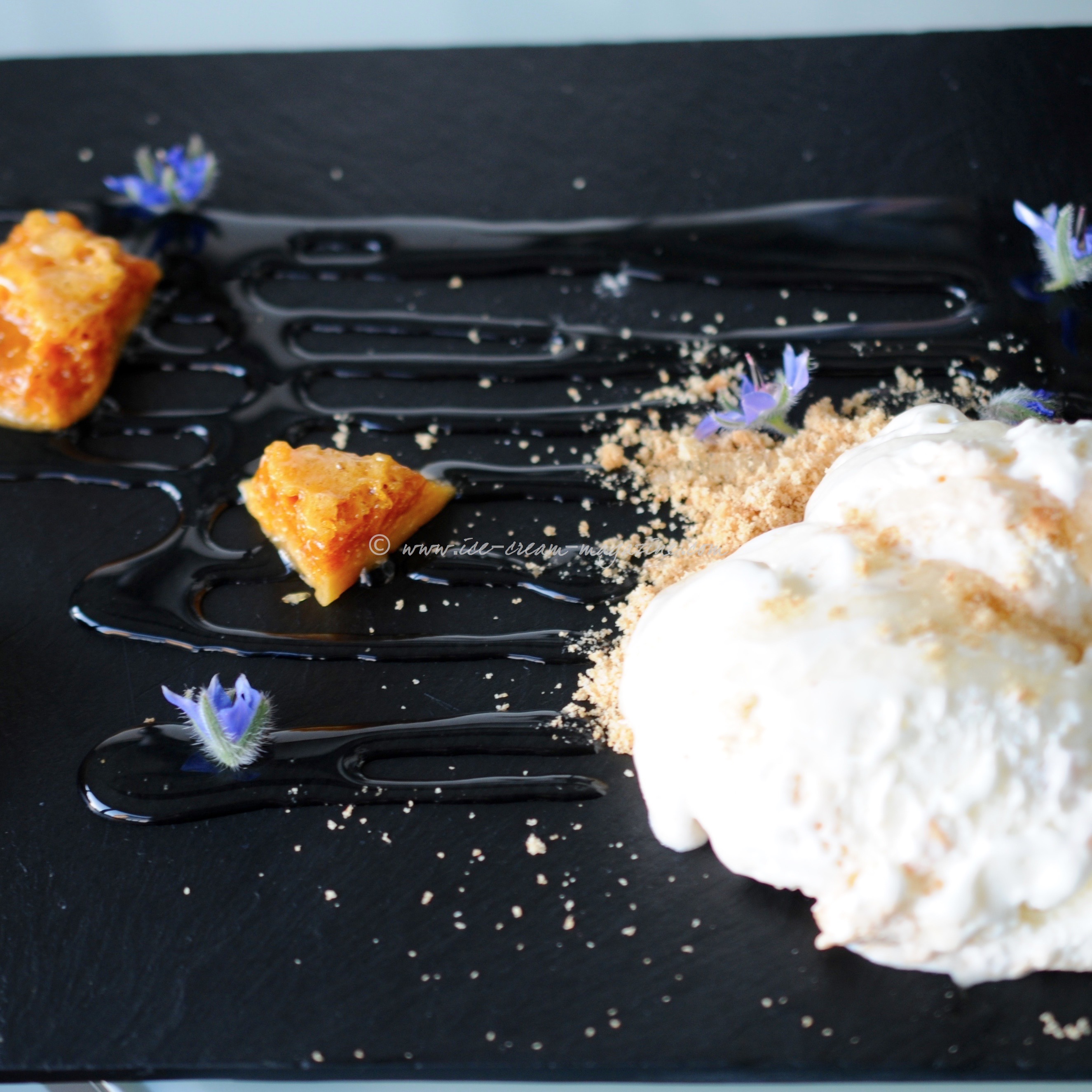 The buzz on honey ice’d cream | ice cream magazines